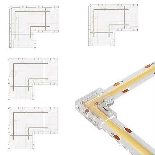 5X LED Strip Light 8MM 90 Degree Elbow Joiner LED Connector ...