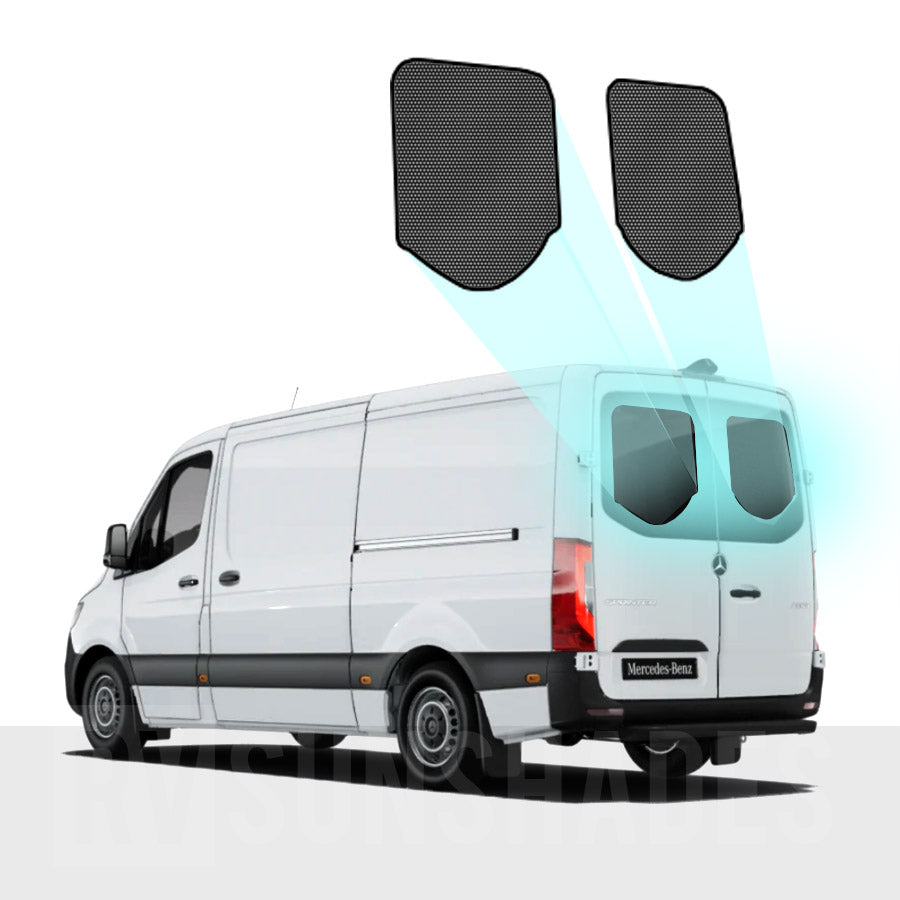 MERCEDES-BENZ Sprinter Rear Sun Shade 3rd Gen 907/910 2019-Now Mesh ...